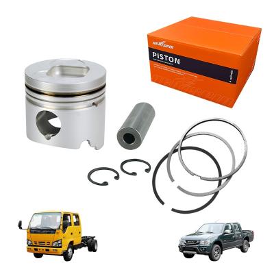 China 4JA1 Piston Manufacturer Supplier Diesel Engine Parts High Performance 93mm Piston for ISUZU 88-94369281-0 for sale