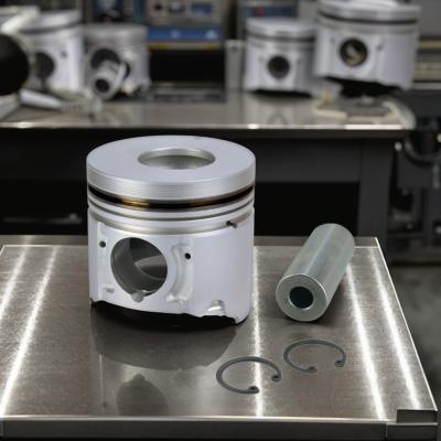 China High Quality 95.4mm Aluminum Alloy Piston Set 4JG1 Customizable ISUZU 6040 Diesel Engine Parts ISO 9001 Certified New for sale