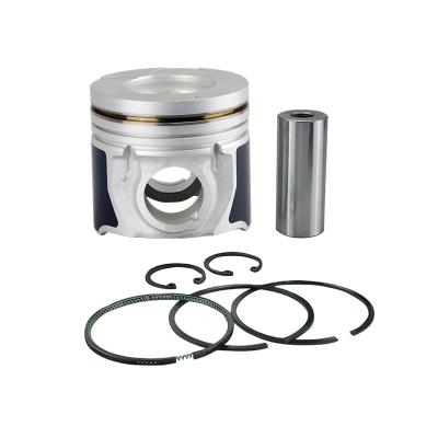 China Aluminium Alloy D4CB Piston Set Customizable Diesel Engine Parts High Performance 91mm Piston for Hyundai 23410-4A900 for sale