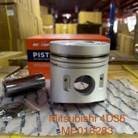China ME018283 4D36 Piston Set for Mitsubishi Diesel Engine 104mm Diameter Aluminum Alloy Overhaul Spare Parts for sale