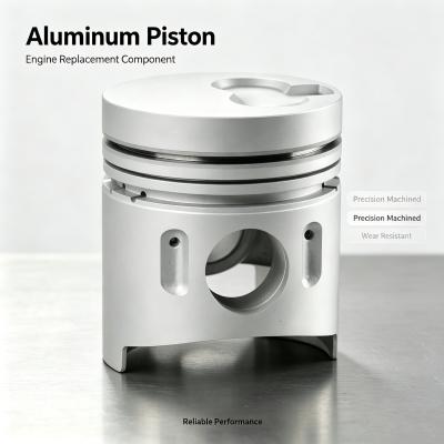 China 4D30 Piston Set ME012166 ME012001 ME012051 100mm Aluminum Alloy Spare Parts for Mitsubishi Engine Repair for sale