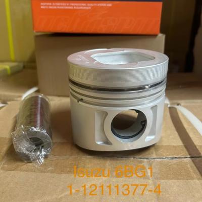 China 6BG1 Diesel Engine Maintenance Parts Heatspin Aluminum Alloy Piston Kit 1121113232 1121113774 105mm for Isuzu for sale