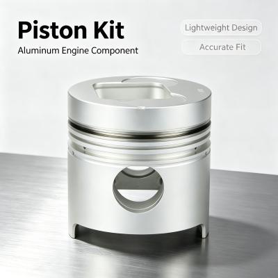 China New High Performance Aluminum Alloy 6BF1 Diesel Engine Piston OEM 1121113450 Repair Spare Parts for ISUZU for sale