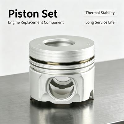 China 10PD1 Diesel Engine High Performance Aluminum Alloy Repair Parts OEM 1121118060 Piston Set for ISUZU for sale