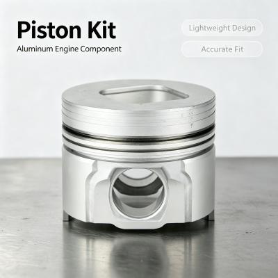 China Repair Spare Parts 10PC1T Diesel Engine High Performance Aluminum Alloy Piston Set OEM 1121112961 for ISUZU for sale