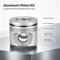 China 115mm Aluminum Alloy Piston Kit 8980411410 New Heatspin Maintenance Components for ISUZU 6HK1-TC Diesel Engine for sale