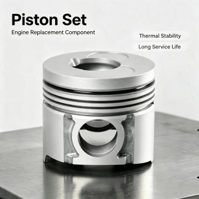 China 6BG1T-4R Diesel Engine Aluminum Alloy Piston Kit 8-97358-574-0 8-97358-575-0 New Heatspin Maintenance Components for ISUZU for sale