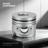 China High Quality Heatspin New Piston Set for ISUZU 4HG1 Engine Repair Aluminum Alloy 1 Year Warranty for sale