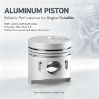 China ME012166 ME012001 ME012051 4D30 Piston Set 100mm Diameter Aluminum Alloy for Mitsubishi Diesel Engine Spare Parts for sale