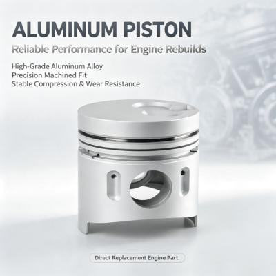 China ME012166 ME012001 ME012051 4D30 Piston Set 100mm Diameter Aluminum Alloy for Mitsubishi Diesel Engine Spare Parts for sale