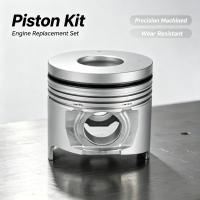 China 115mm Aluminum Alloy Piston Kit 1121119760 New Heatspin Maintenance Components for ISUZU 6HK1 Diesel Engine for sale