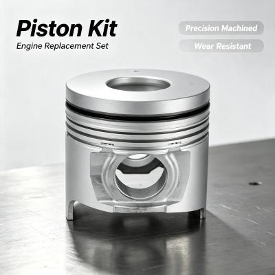 China 115mm Aluminum Alloy Piston Kit 1121119760 New Heatspin Maintenance Components for ISUZU 6HK1 Diesel Engine for sale