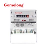 China 60hz Analog Energy Meter Single Phase Prepay Power Smart Meter for sale