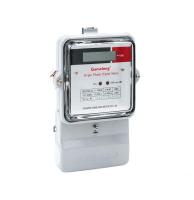 China Two Wire Mechanical Electric Meter Silver Smart Voltage 240V for sale
