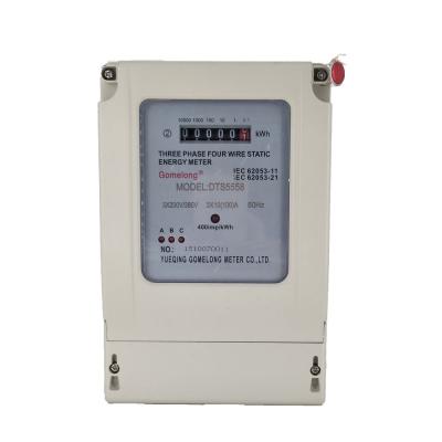 China Three Phase Electronic Energy Meter Digits Frequency Power Frequency 60HZ for sale