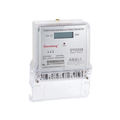 China Two Wire Digital Kwh Meter Electrical Lcd Energy Meter 3 Phase for sale