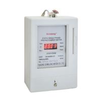 China DDSY5558 Single Phase Prepaid Electricity Meter Digital Tube Display Electronic Prepayment Active for sale