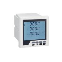 China Programmable LCD 3-phase digital panel mount ammeter ampere meter rs485 for sale