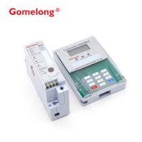China New Design Machine Grade Single Phase Anti-theft STS Split-type Keypad Din Rail Electricity Meter Kwh for sale