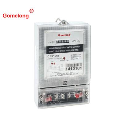 China New Type Two Phase Three Wire Bidirectional Digital Kwh Energy Meter for sale