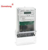 China DTS5558 three phase electronic kWh energy meter for sale