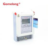 China DDSY5558 Single Phase Lcd Display Prepaid Electricity kwh Meter for sale