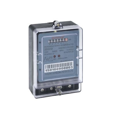 China Voltage 240V Prepaid Energy Meters Single Phase Prepaid Power Meter for sale