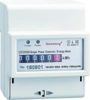 China Gomelomg 4p Electronic Kilowatt Hour Meter Single Phase Electricity Usage Meter for sale