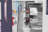 China Metal Industrial Multi Turret Cnc Lathe dual Spindle Dual Turret Lathe for sale
