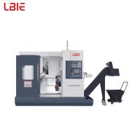 China Turning Center Siemens Precision Metal Lathe Twin Turret Cnc Lathe for sale