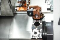 China Twin Turrets CNC Horizontal Lathe Machine Dual Spindle Lathe With Y Axis for sale