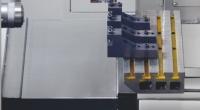 China Universal High Accuracy Cnc Turret Lathe Machine With 35mm Width Of Bed for sale