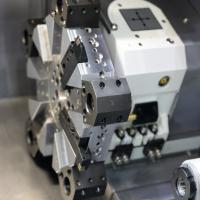 China 3 Axis Slant Bed Live Tooling Lathe Twin Turret Cnc Lathe For Metal for sale
