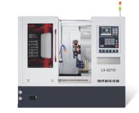 China 4 Axis C Axis Turn And Mill Machine Horizontal Slant Bed Lathe for sale