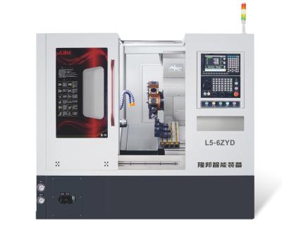 China 4 Axis C Axis Turn And Mill Machine Horizontal Slant Bed Lathe for sale