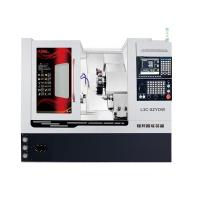 China Siemens Digital Dual Spindle Dual Turret Lathe Homemade Cnc Lathe Machine With Power Turret for sale