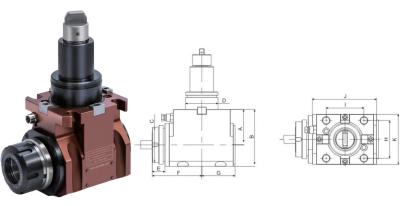 China Power High Performance Live Tool Holder Bmt55 Live Tooling With Custom Logo for sale