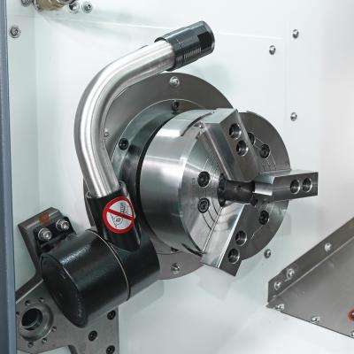 China 3 Axis Cnc Turning Machine Cnc Vertical Turret Lathe With Live Tool for sale