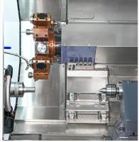 China 550mm Length 6 Axis Milling And Turning Machine With Y Axis Machine Cnc Lathe for sale