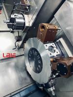 China 380v Dual Spindle Industrial Metal Lathe With FANUC Controller for sale