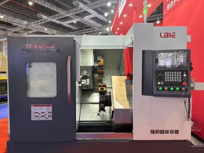 China Multifunction Digital Cnc Vertical Lathe Machine Servo Motor 10 Channels Hydraulic System for sale