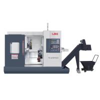 China 5 Axis Energy Saving Cnc Turning Lathe Machine Twin Spindle Lathe for sale