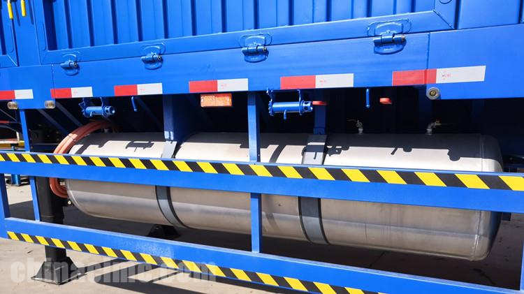 China CIMC 40ft Fence Cargo Semi Trailer for Sale in Djibouti