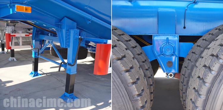 30CBM Pneumatic Dry Bulk Tank Trailer for Sale in Nigeria