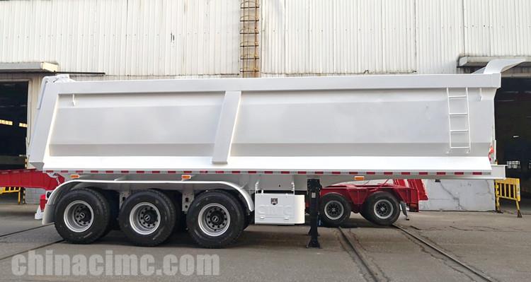 CIMC 3 Axle Tractor Tipper Trailer for Sale Near Me in Guinea