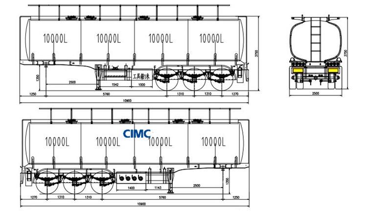 CIMC 40000 Liters Petrol Tanker Price in Pakistan