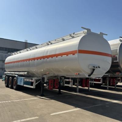 China CIMC 40CBM Palm Oil Diesel Fuel Tank Truck Trailer 3/Tri/Thraa Axle for Sale Price Near Me in Madagascar for sale