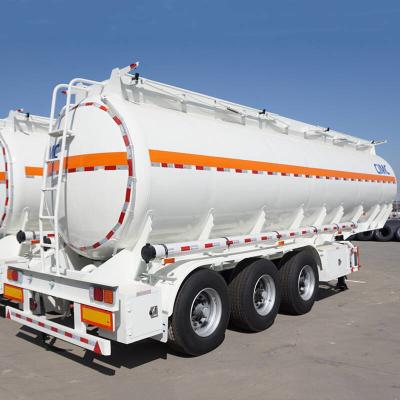 China Explosion Proof Carbon Steel 45CBM Fuel Tanker Trailer for sale