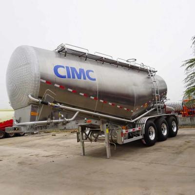 China Powdered Material 60 Tonne Bulk Cement Tanker Trailer for sale