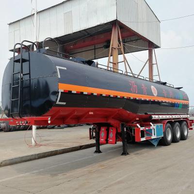 China 3 Axles CIMC Asphalt Transport 30Cbm Bitumen Tanker Trailer for sale
